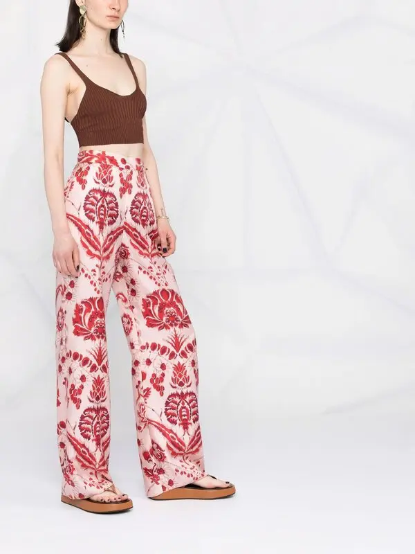 AERON Joan Rib-knit Crop Top