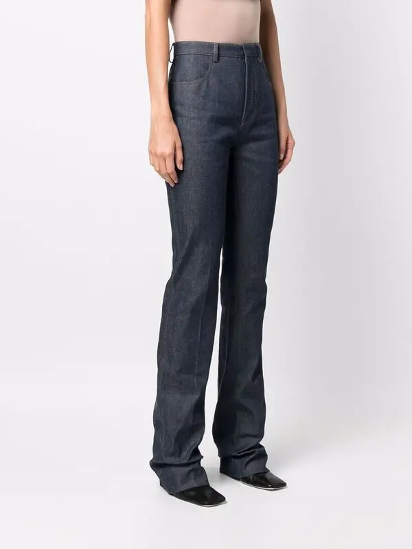 Saint Laurent High-waisted Bootcut Jeans