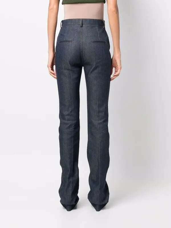 Saint Laurent High-waisted Bootcut Jeans