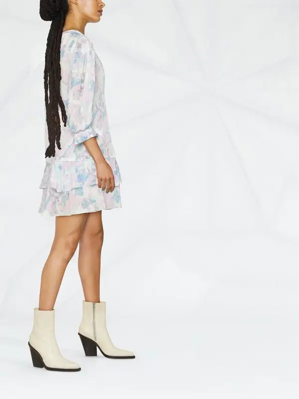 IRO PARIS Oslona Floral-print Dress