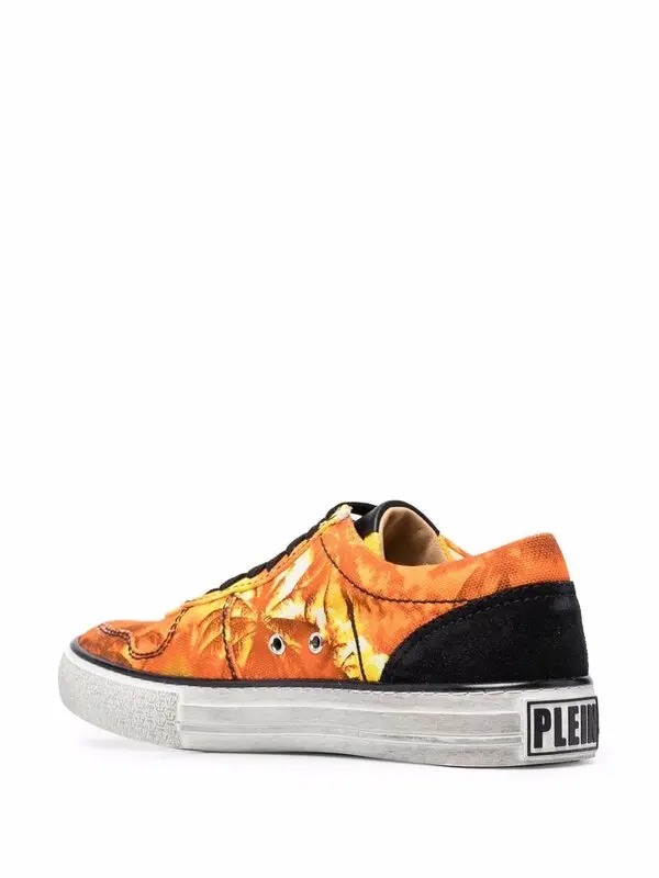 Philipp Plein Flame Low-top Sneakers