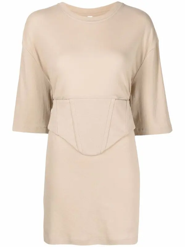 DION LEE Corset Tunic Top