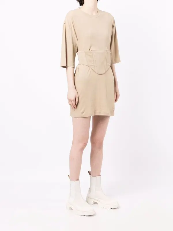 DION LEE Corset Tunic Top