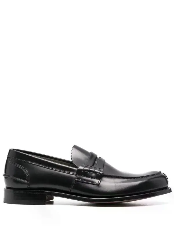 Church's Pembrey Polished Loafers - Black