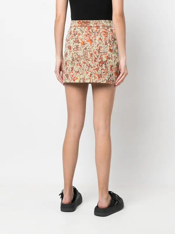 AMBUSH Floral Jacquard Mini Skirt