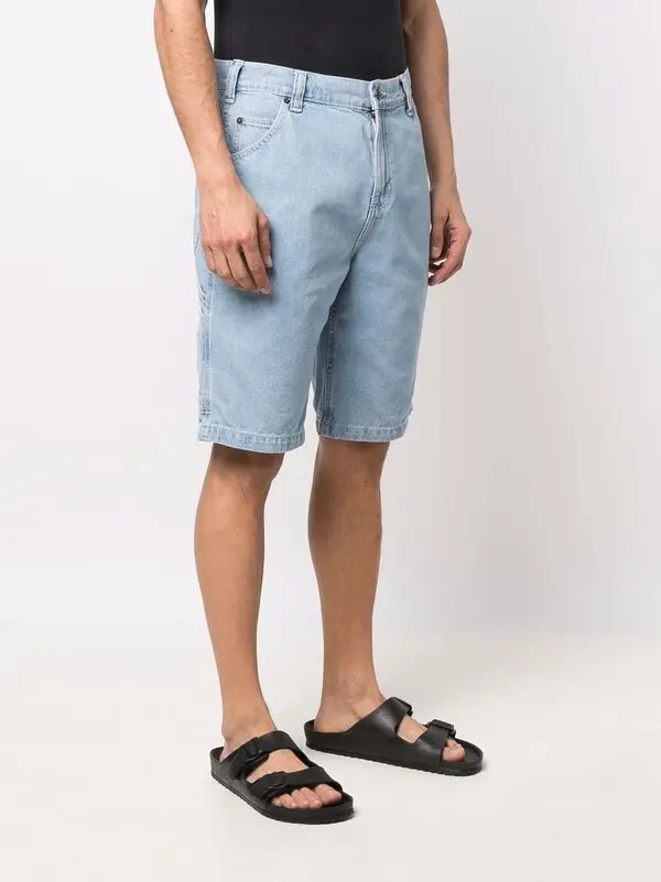 Dickies Knee-length Denim Shorts - Blue