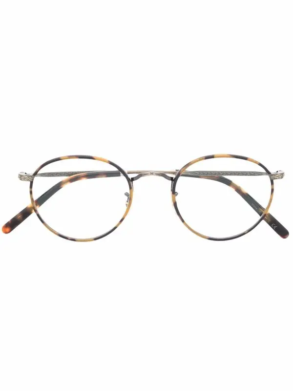 Oliver Spencer Tortoiseshell-frame Glasses - Brown