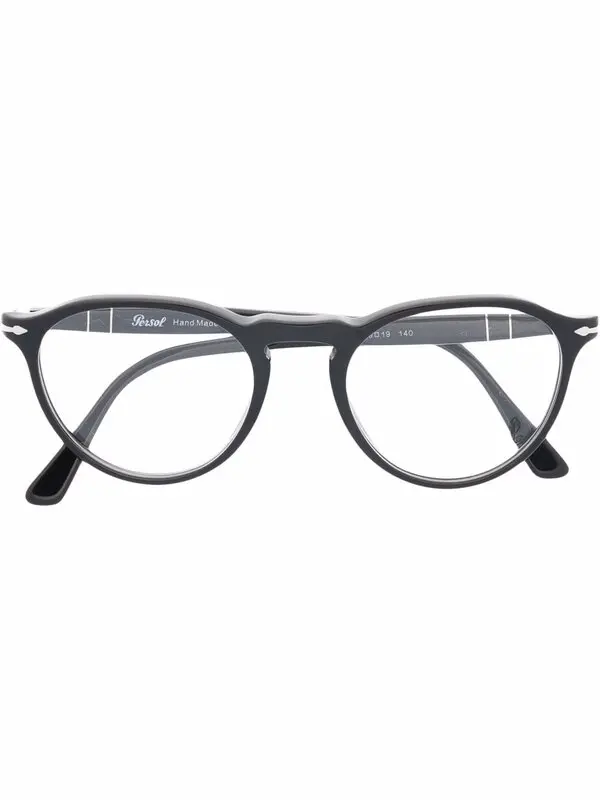 Persol Round-frame Glasses - Black