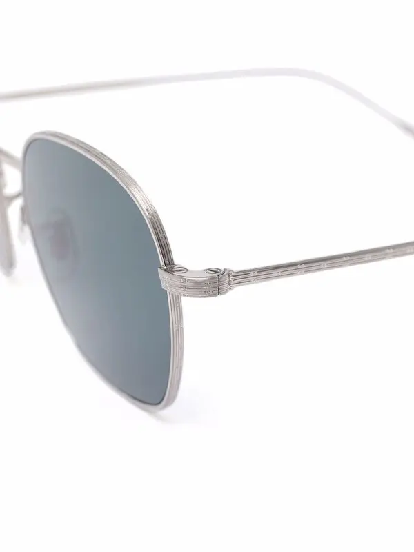 Oliver Spencer Adés Square-frame Sunglasses