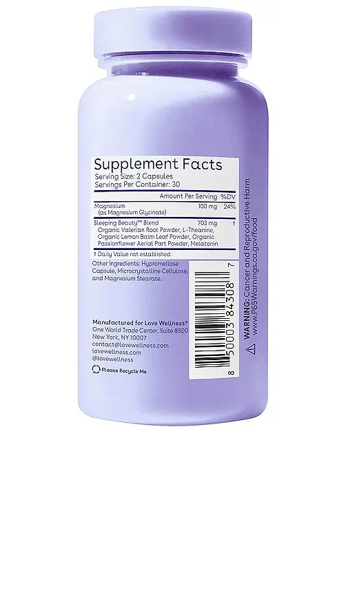 LOVE WELLNESS Sleeping Beauty Capsules - N,a