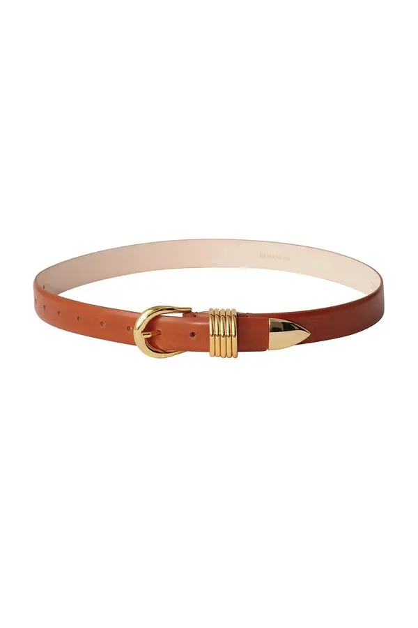 DEHANCHE Hollyhock Belt - Terre & Gold