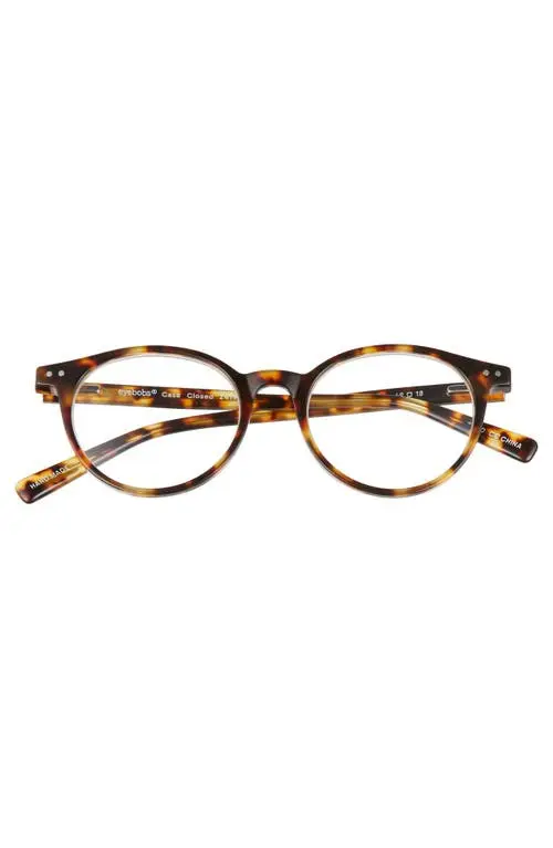 Eyebobs 49mm Round Frame Reading Glasses - Tortoise/clear