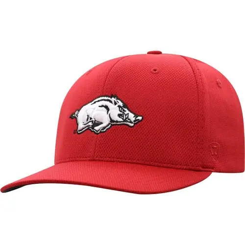 Top Of The World Arkansas Razorbacks Reflex Logo Flex Hat - Cardinal