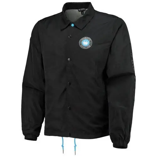 THE WILD COLLECTIVE Charlotte Fc Coaches Full-snap Jacket