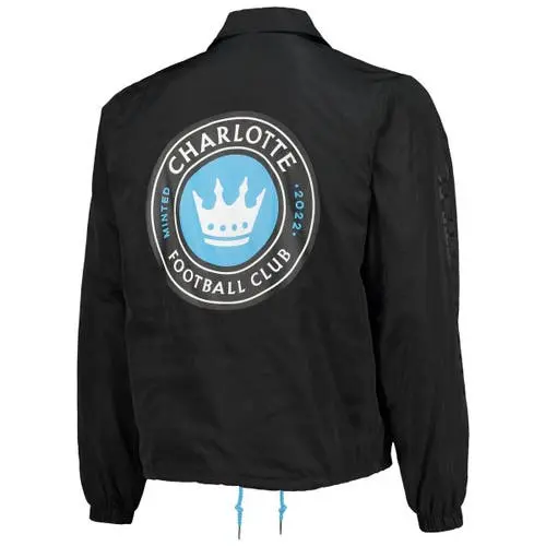 THE WILD COLLECTIVE Charlotte Fc Coaches Full-snap Jacket