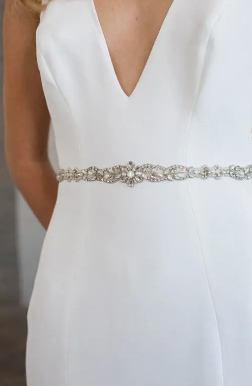 Brides & Hairpins Keva Crystal Sash