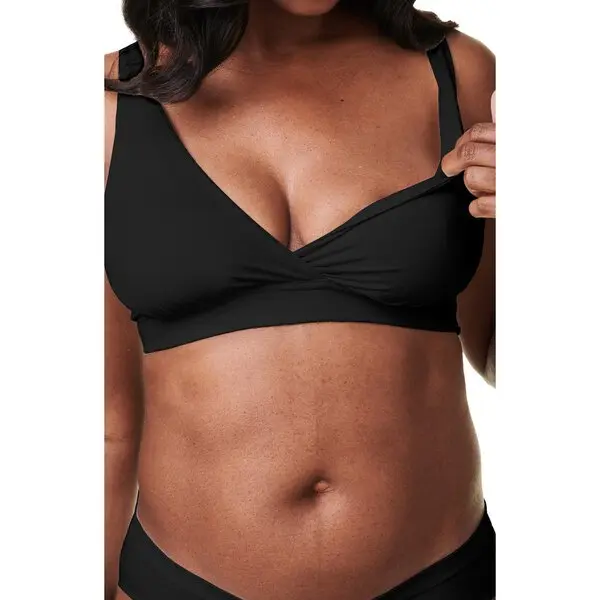BRAVADO DESIGNS Ballet Everyday Maternity/nursing Bralette - Black