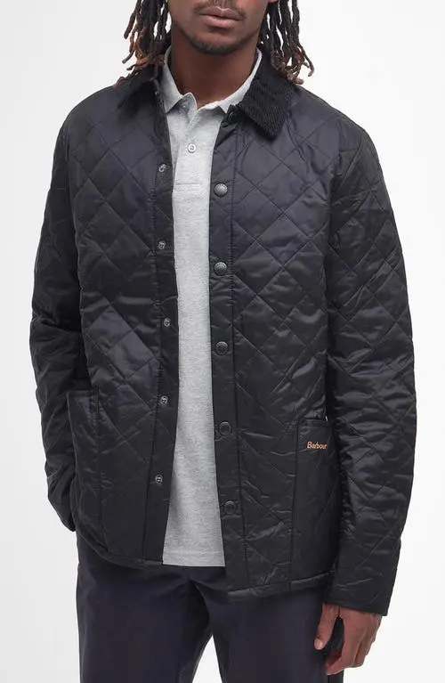 Barbour Heritage Liddesdale Quilted Jacket - Black