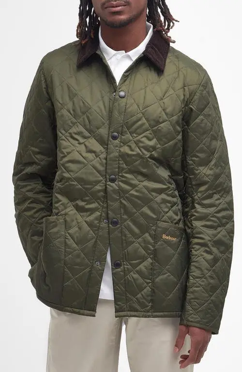 Barbour Heritage Liddesdale Quilted Jacket - Olive