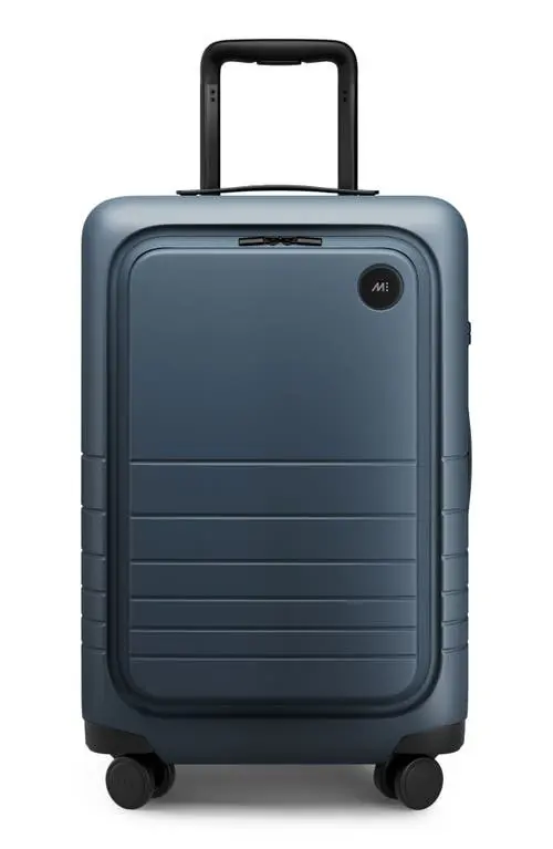 MONOS 23-inch Pro Plus Spinner Luggage - Ocean Blue