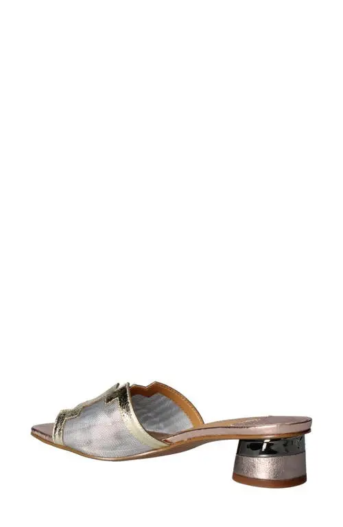 J. Reneé Amorra Slide Sandal - Metallic