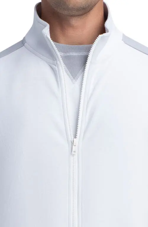 Bugatchi Comfort Cotton Blend Full Zip Sweatshirt