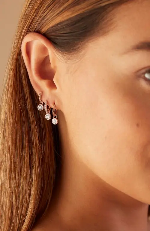 Monica Vinader Diamond Essential Huggie Earrings