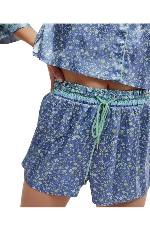 Free People Fp Satin Short Pajamas