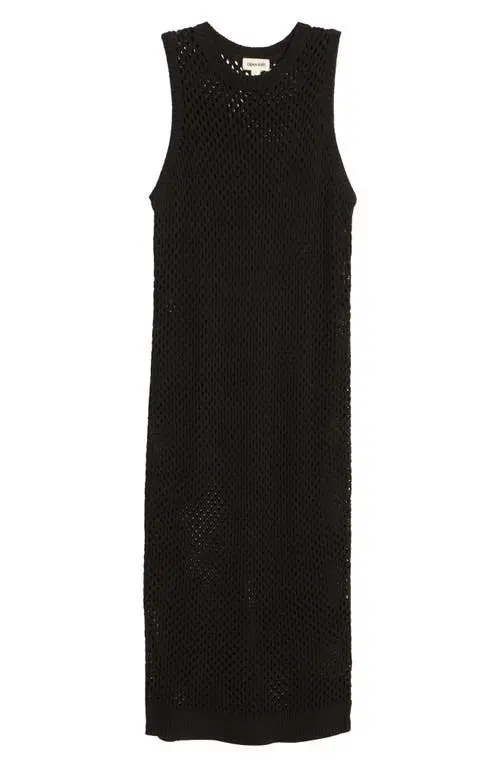 OPEN EDIT Open Stitch Sleeveless Sweater Dress