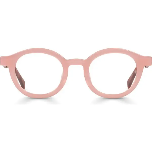 Eyebobs Tv Party 44mm Round Reading Glasses - Pimrose Pink Pink