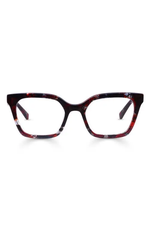 Eyebobs Overlook 50mm Cat Eye Reading Glasses - Ruby Mosaic