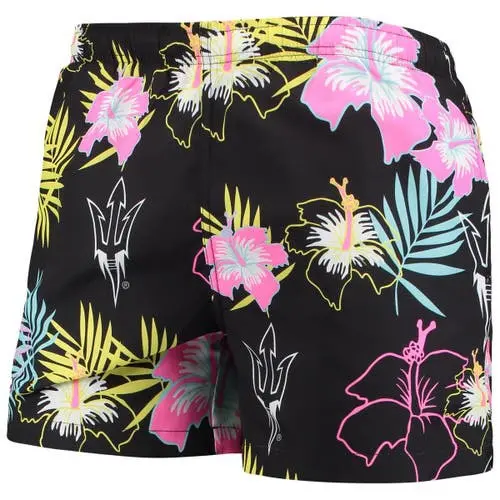 FOCO Arizona State Sun Devils Floral Swim Trunks
