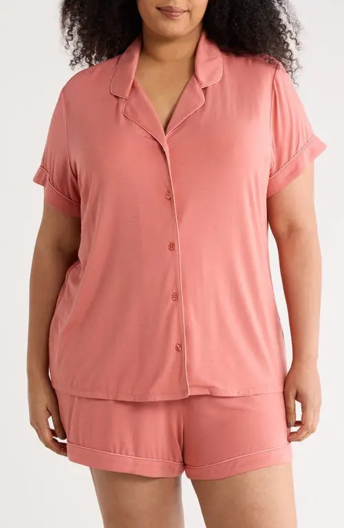Nordstrom Moonlight Eco Short Pajamas - Pink Cedar