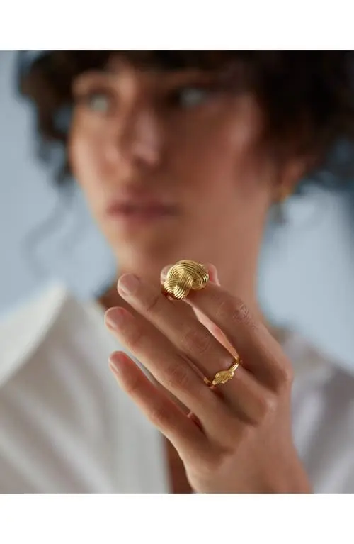 Monica Vinader Groove Chunky Knot Ring