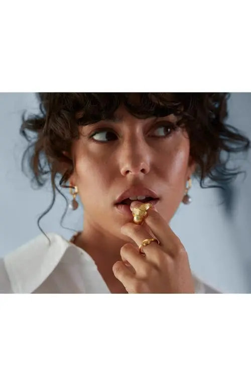 Monica Vinader Groove Chunky Knot Ring