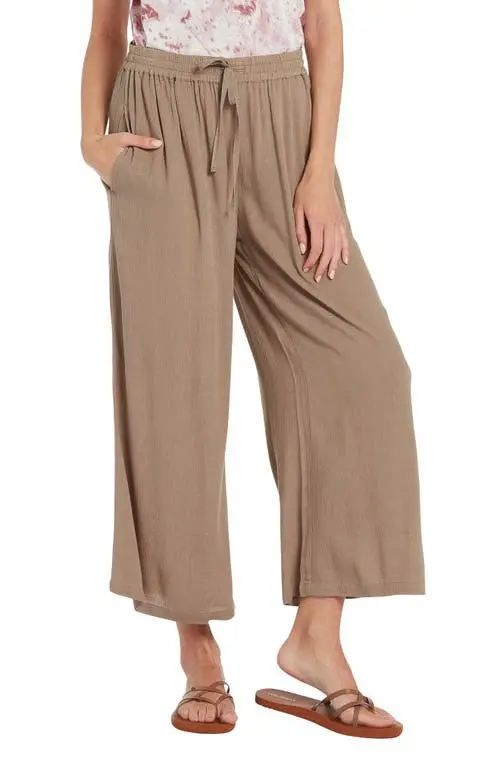 Volcom Morning Wide Leg Pants - Stone