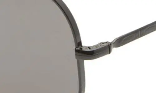 Ray-ban Aviator Sunglasses - Black/dark Grey