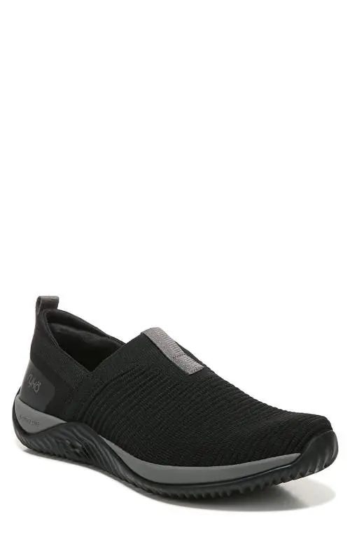 RYKA Echo Knit Slip-on Sneaker - Black