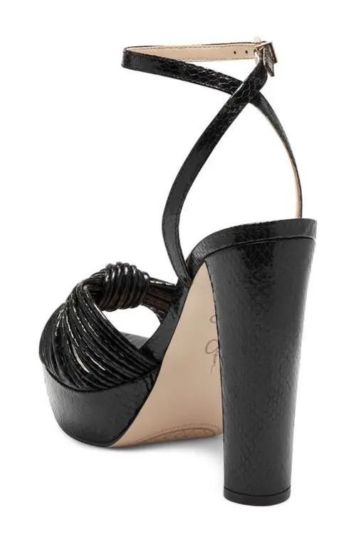 Jessica Simpson Immie Platform Sandal - Black 01