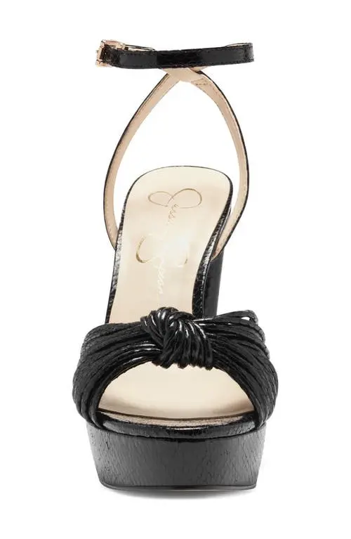 Jessica Simpson Immie Platform Sandal - Black 01