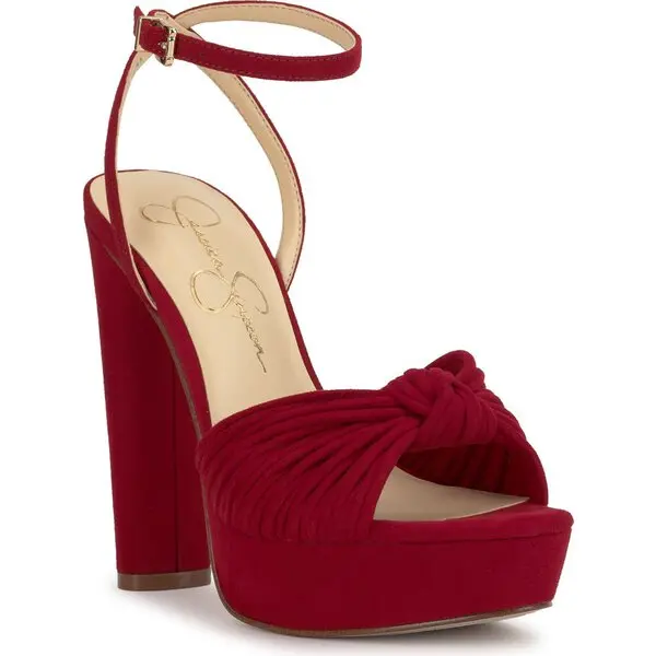 Jessica Simpson Immie Platform Sandal - Red 06