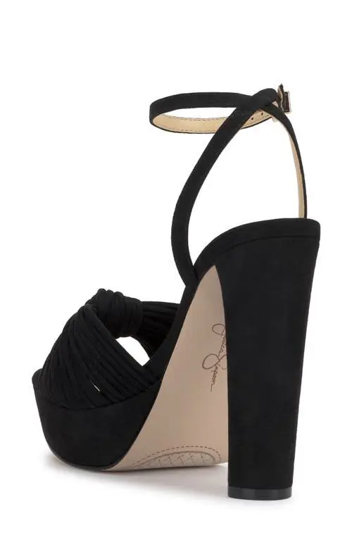 Jessica Simpson Immie Platform Sandal - Soft Black