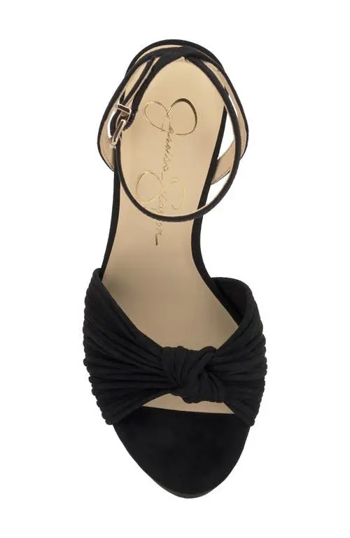 Jessica Simpson Immie Platform Sandal - Soft Black
