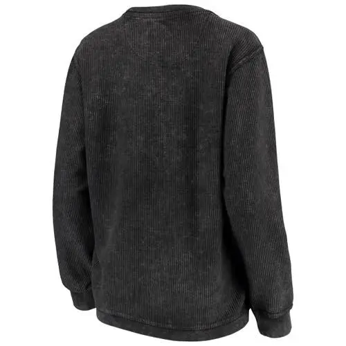 PRESSBOX Oklahoma State Cowboys Comfy Cord Vintage Wash Basic Arch Pullover Sweatshirt