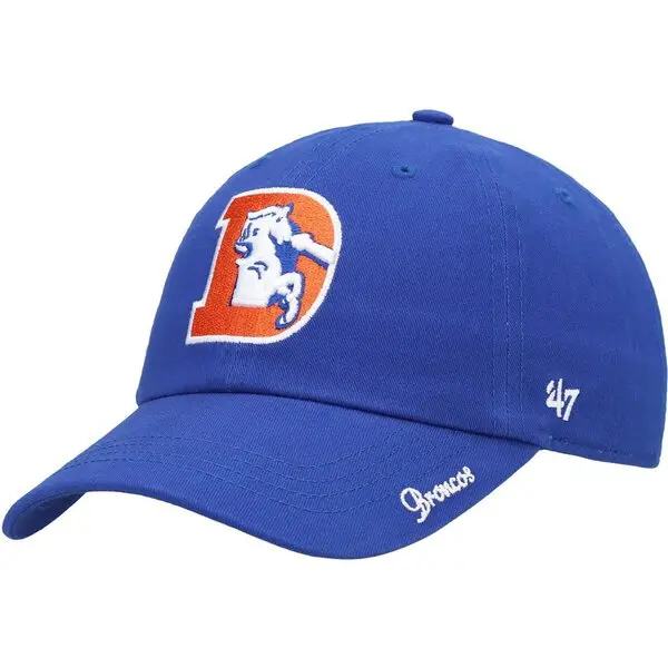 '47 Denver Broncos Miata Clean Up Legacy Adjustable Cap - Royal