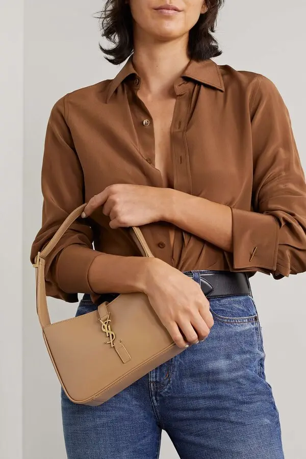 Saint Laurent Leather Shoulder Bag