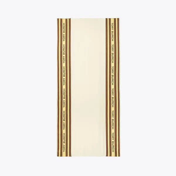 Tory Burch Sheer Voyager Oblong Scarf