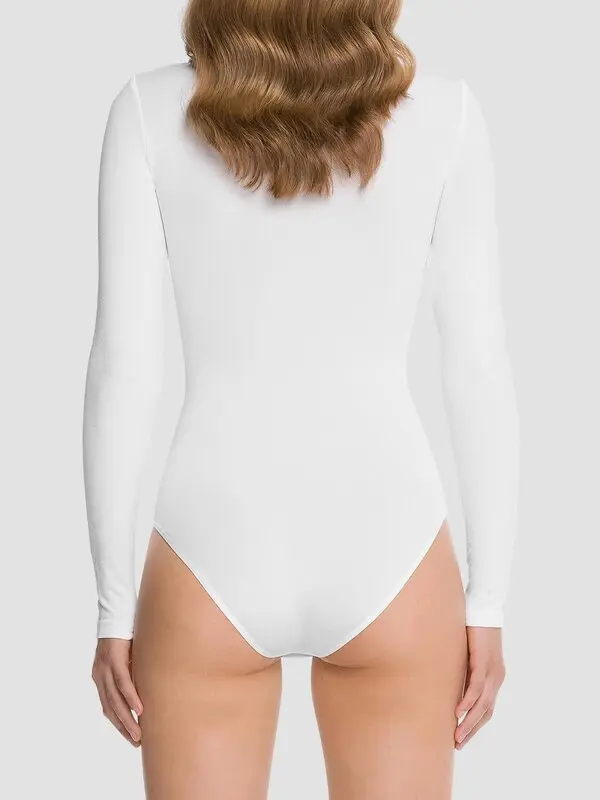 Wolford Berlin Long-sleeve Bodysuit - White