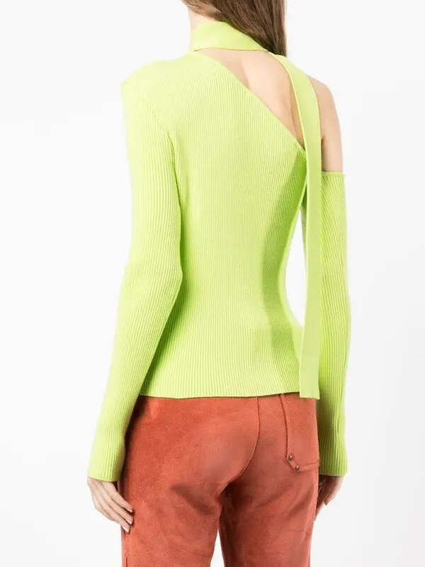 Andersson Bell Conny Scar Neck Knit Top