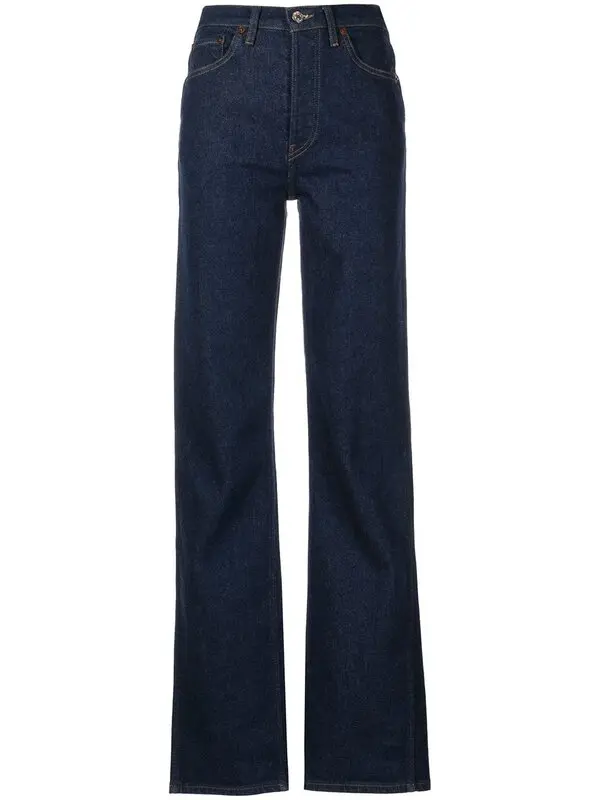 RE/DONE 90s High-rise Loose Jeans - Blue